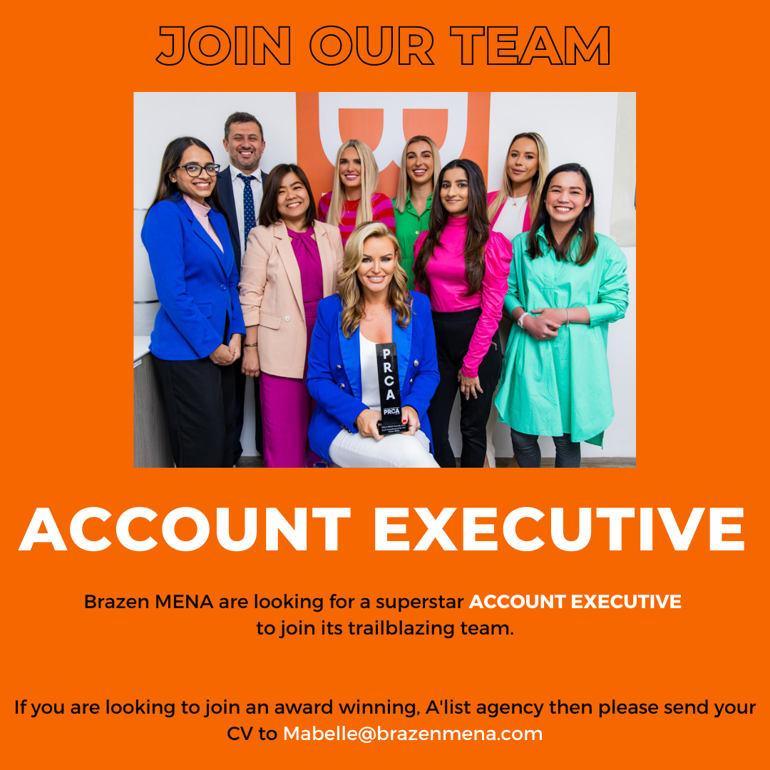 Account Executive at Brazen MENA - Middle East Public Relations ...